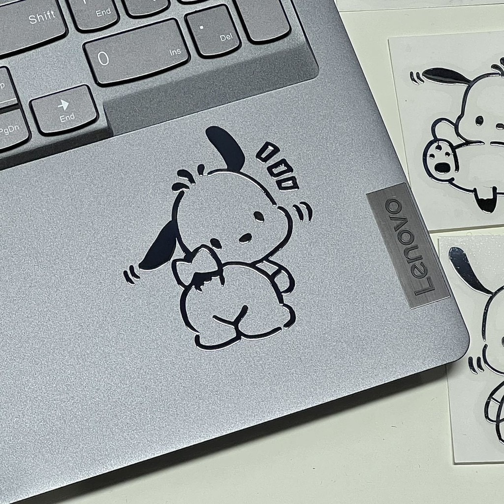 Sglink ins Style New Sanrio Metal Sticker Simple Cartoon Cute Pacha Dog ...