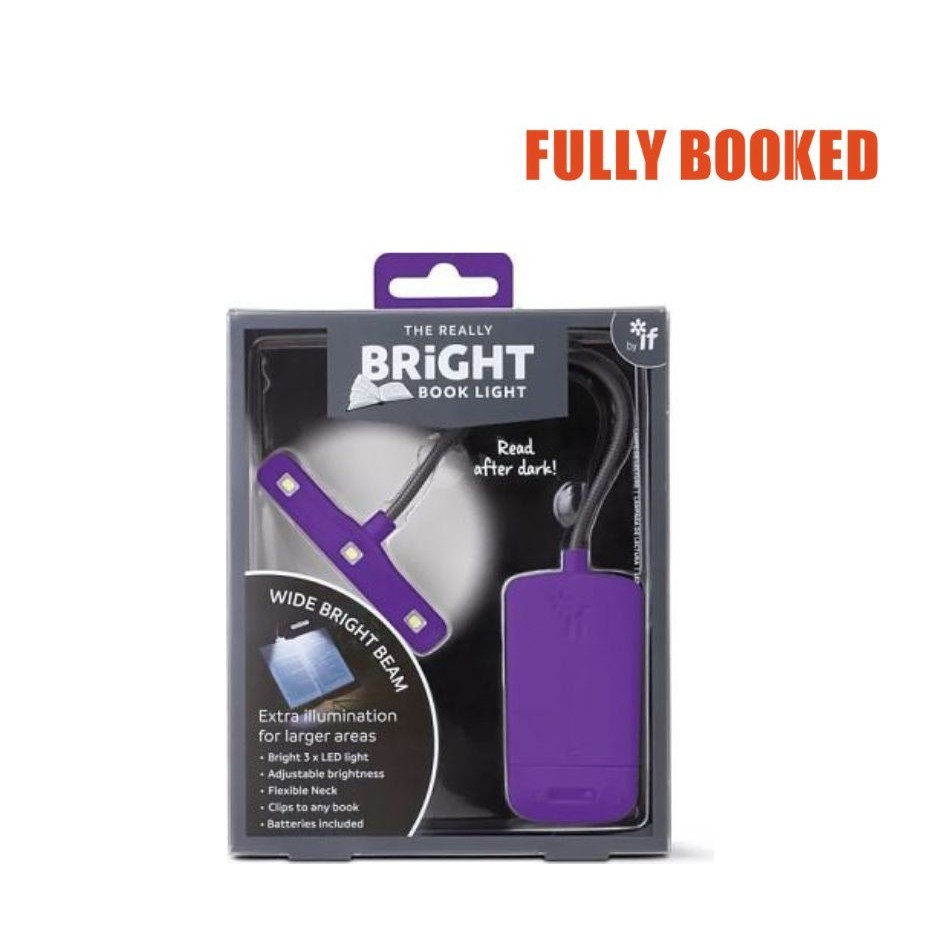 The Really BRIGHT Book Light (Purple) | Shopee Philippines