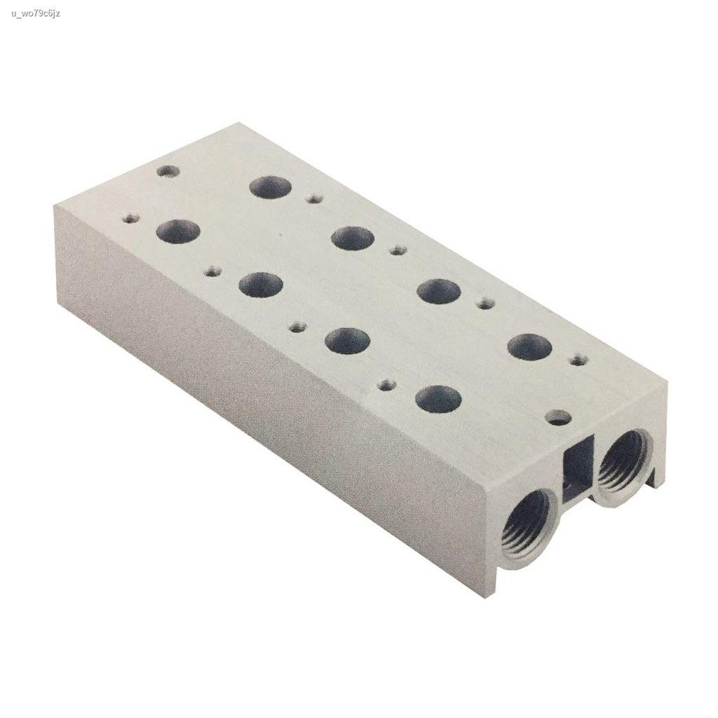 Confluence plate 3V210-08 base solenoid valve base plate 3V200M bus bar ...