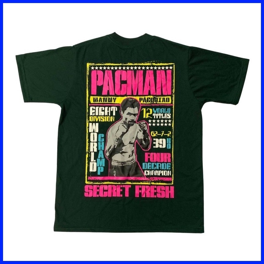 ۞ SECRET FRESH X Manny Pacquiao Grunge Tee | Shopee Philippines