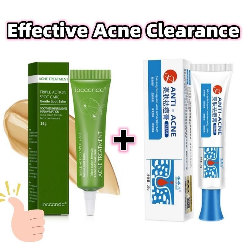IBCCCNDC/Donnell acne cream Acne Plus Triple Action Spot Care Balm Anti ...