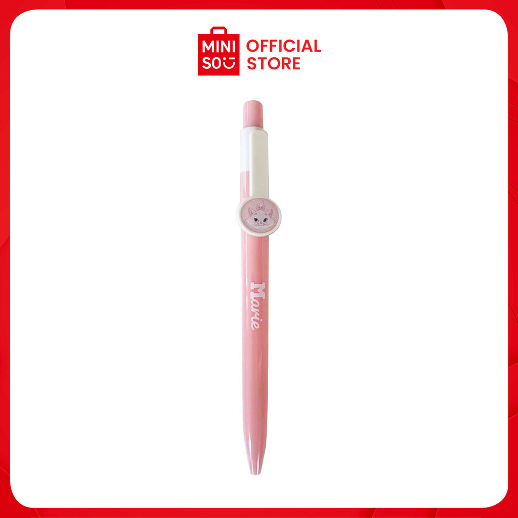 MINISO Disney Cat Collection Epoxy Ballpoint Pen Marie PDQ | Shopee ...