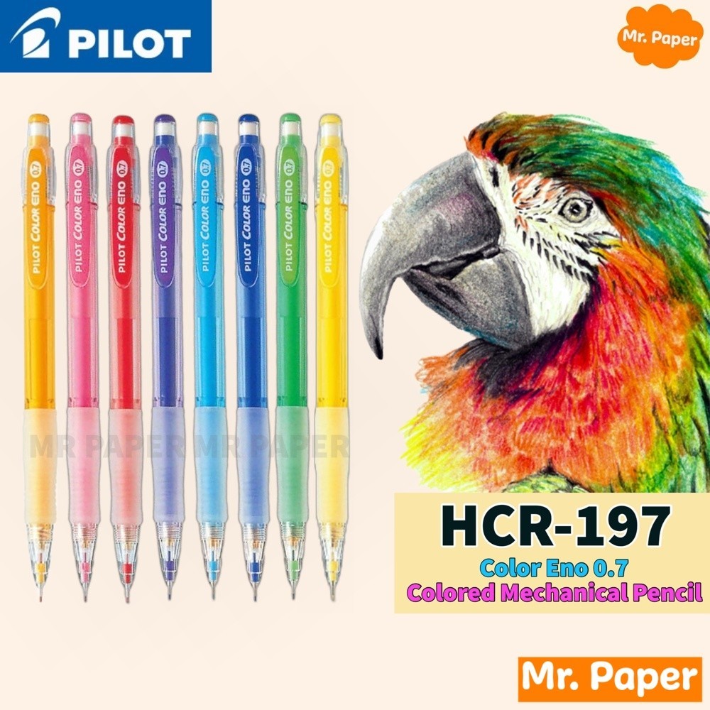 Pilot Color Eno Mechanical Pencil | 0.7mm | HCR-197 | Mr. Paper ...