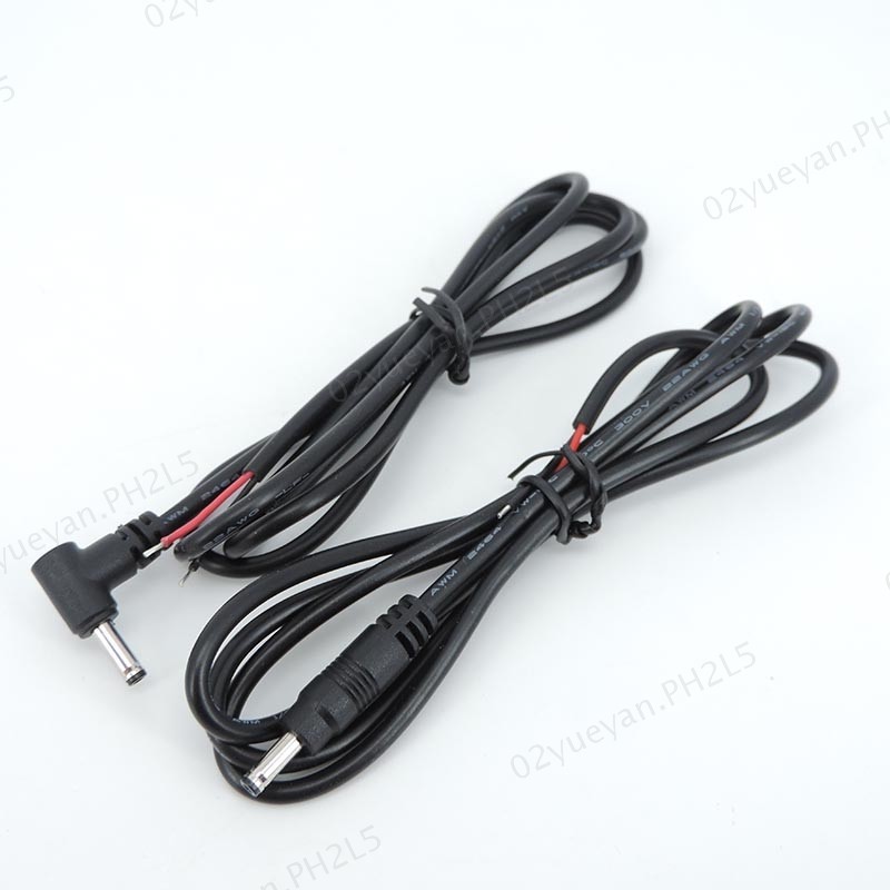 2pin DC Power 3.5x1.35mm male connector Cable 22AWG 3a Extension Cord ...