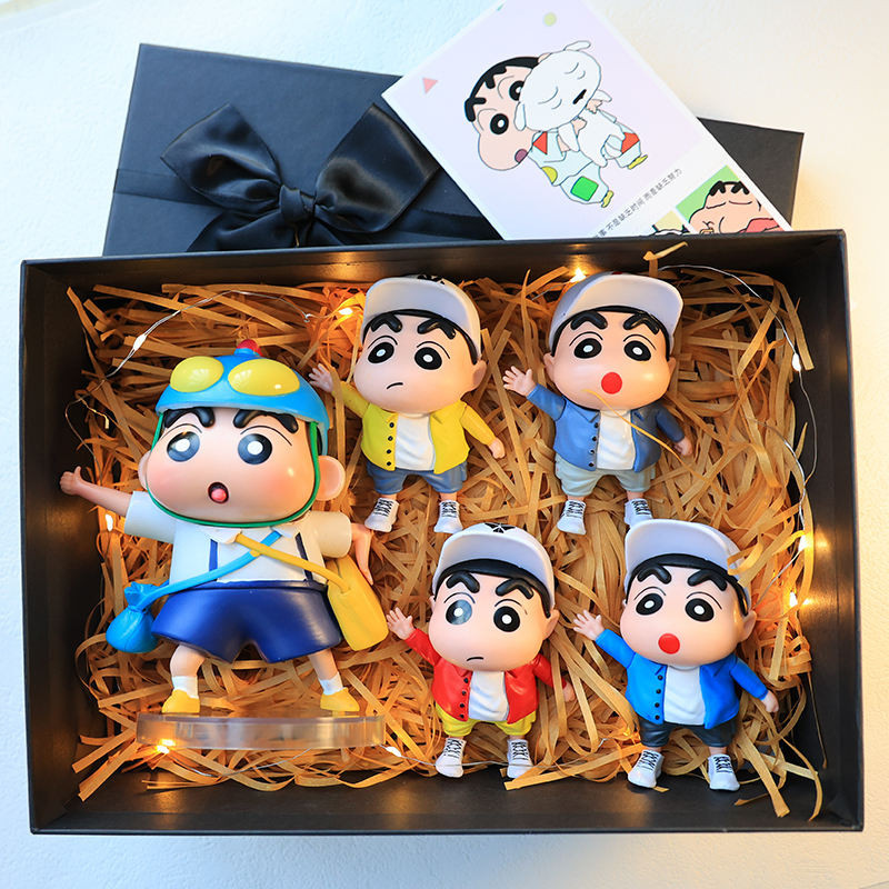 Meet Crayon Shin-chan Doll, Cute Gift Nohara Shinnosuke Doll, Toy ...