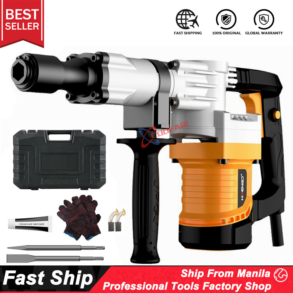 COOFARI 35 mm Portable Jack Hammer / Chipping Gun Heavy Duty | Shopee ...