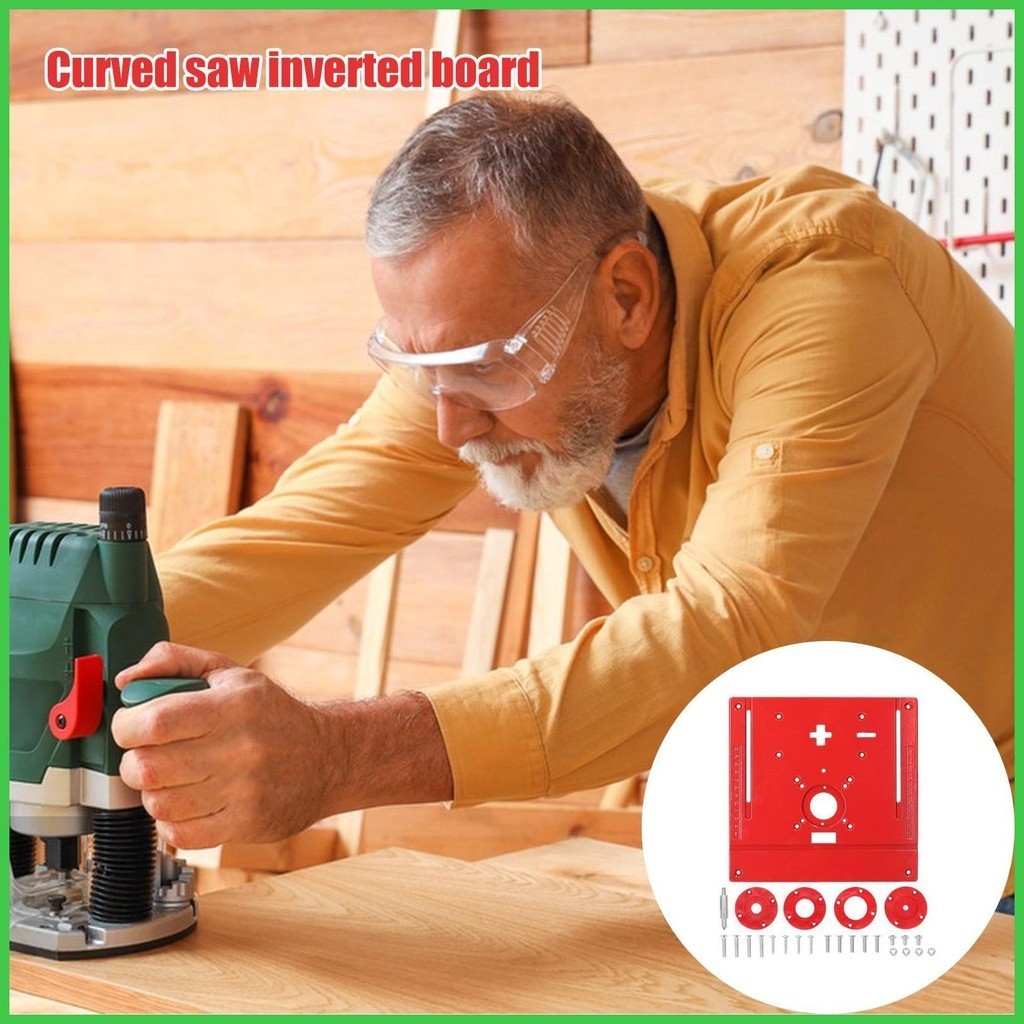 Trim Router Table Insert 2-in-1 Anti-rust Trim Router Table Plate Anti ...