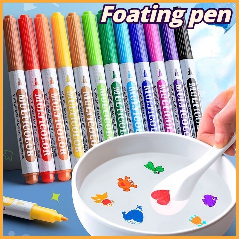 Magical Water Drawing Pen Children Doodle Pen Colorful Pens Floating ...