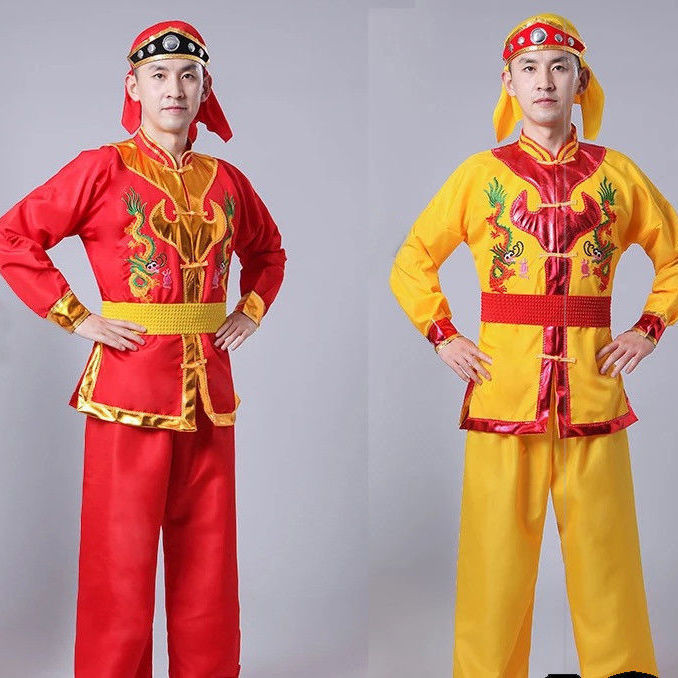 Weifeng Gong Drum Costume Dragon Dance Lion Dance Drum Drum Carp Ethnic ...