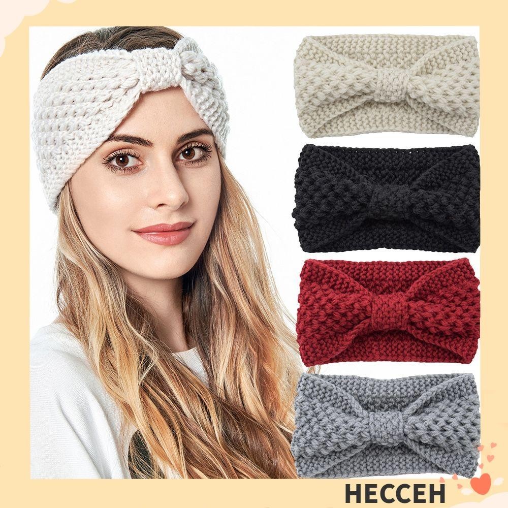 Hecceh Ear Warmer Headband Fashion Hair Accessories Stretch Crochet Ear