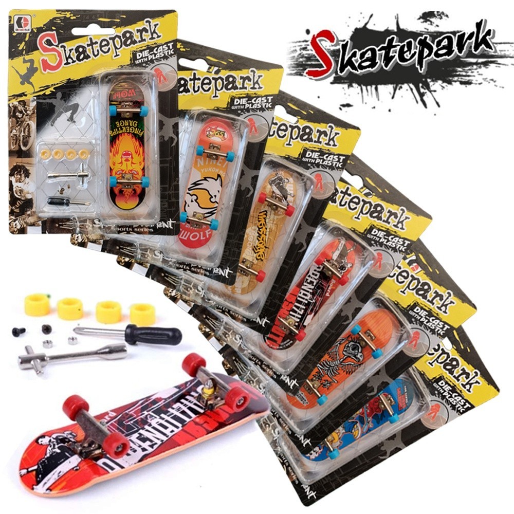 Tech Deck Fingerboard Set Random Design Skatepark Finger Mini Skate ...