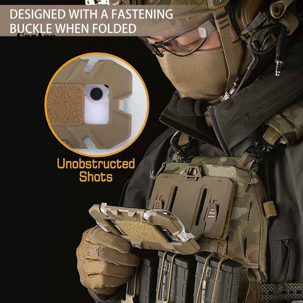 COL Adjustable Phone Holder Outdoor Tactical Vest Phone Holder Chest ...