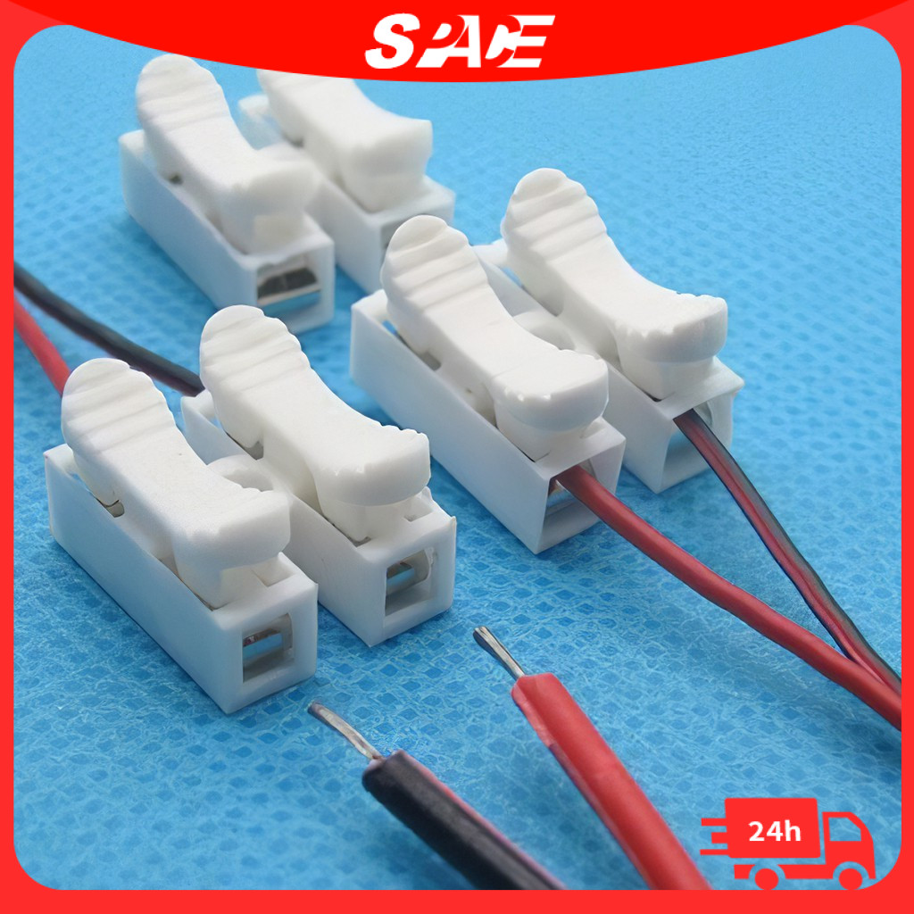 [Ready Stock] Fast Wire Connector CH2 Reusable Terminal Block Safe ...