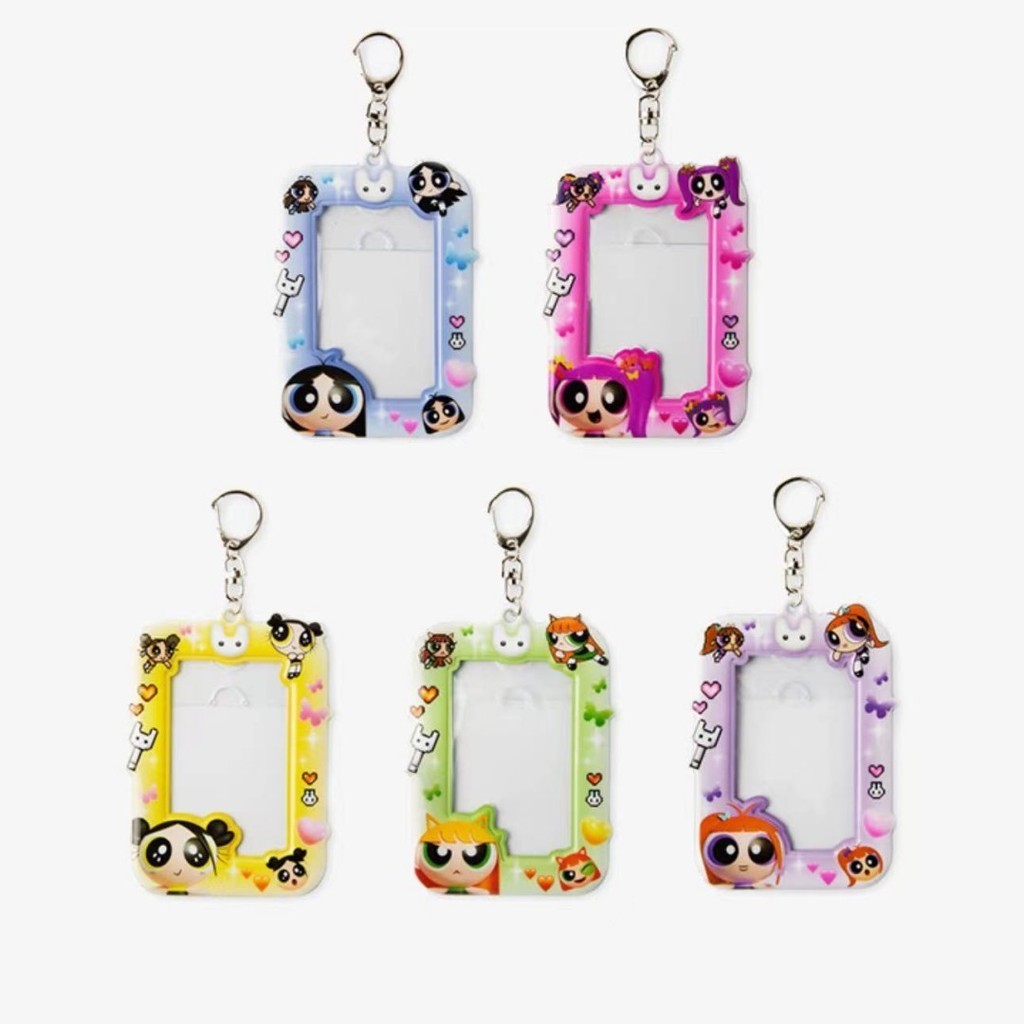 Kpop Idol NWJNS The Powerpuff Girls X NJ Photo Holder Keyring Ver.2 ...