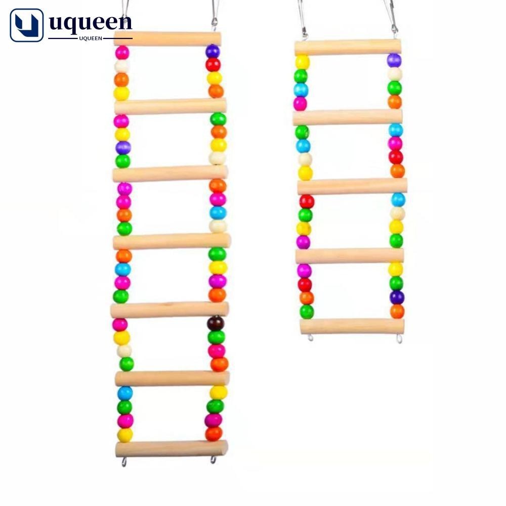 UQUEEN Birds Pets Parrots Ladders Climbing Toy Hanging Suspension ...
