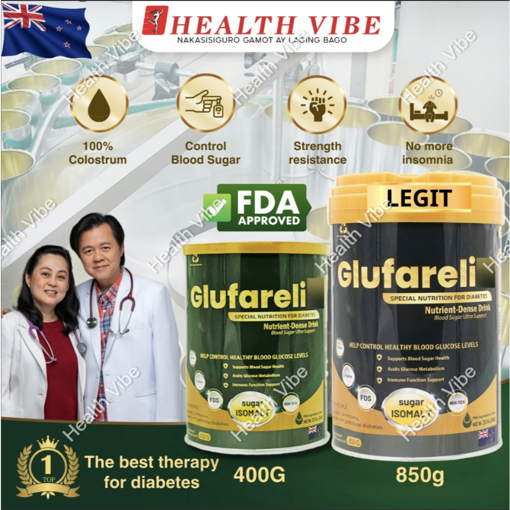 Glufarelin Gold Milk Diabetic Care For Diabetic Support adult ...