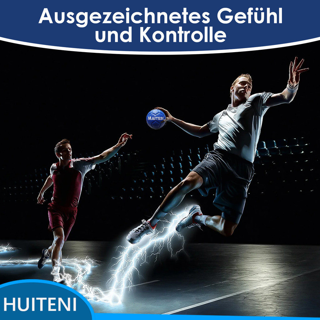 Training And Match Soccer Ball Rubber Soft For Handballs Practice Anti ...