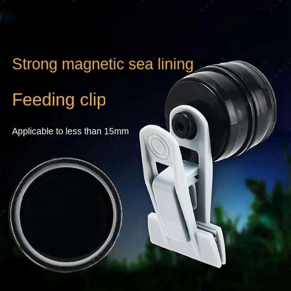 CRESS Fish Tank Seaweed Vegetable Clip, Magnetic Firm Fish Tank Feeding ...