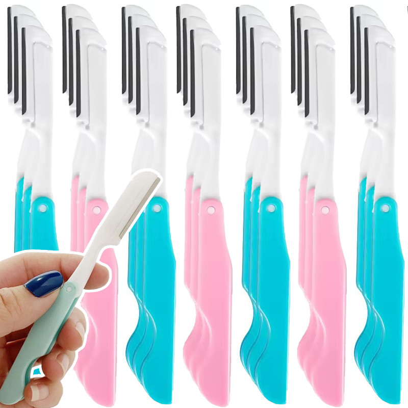 Portable Folding Eyebrow Trimmers / Anti-Scratch Hair Removal Cutters ...