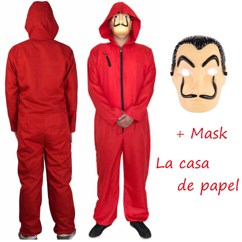 Money Heist Cosplay Costume The House of Paper La Casa De Papel Korean ...