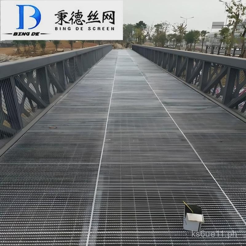 Galvanized Pressed Welded Platform Steel Grating Acid-Resistant Steel ...