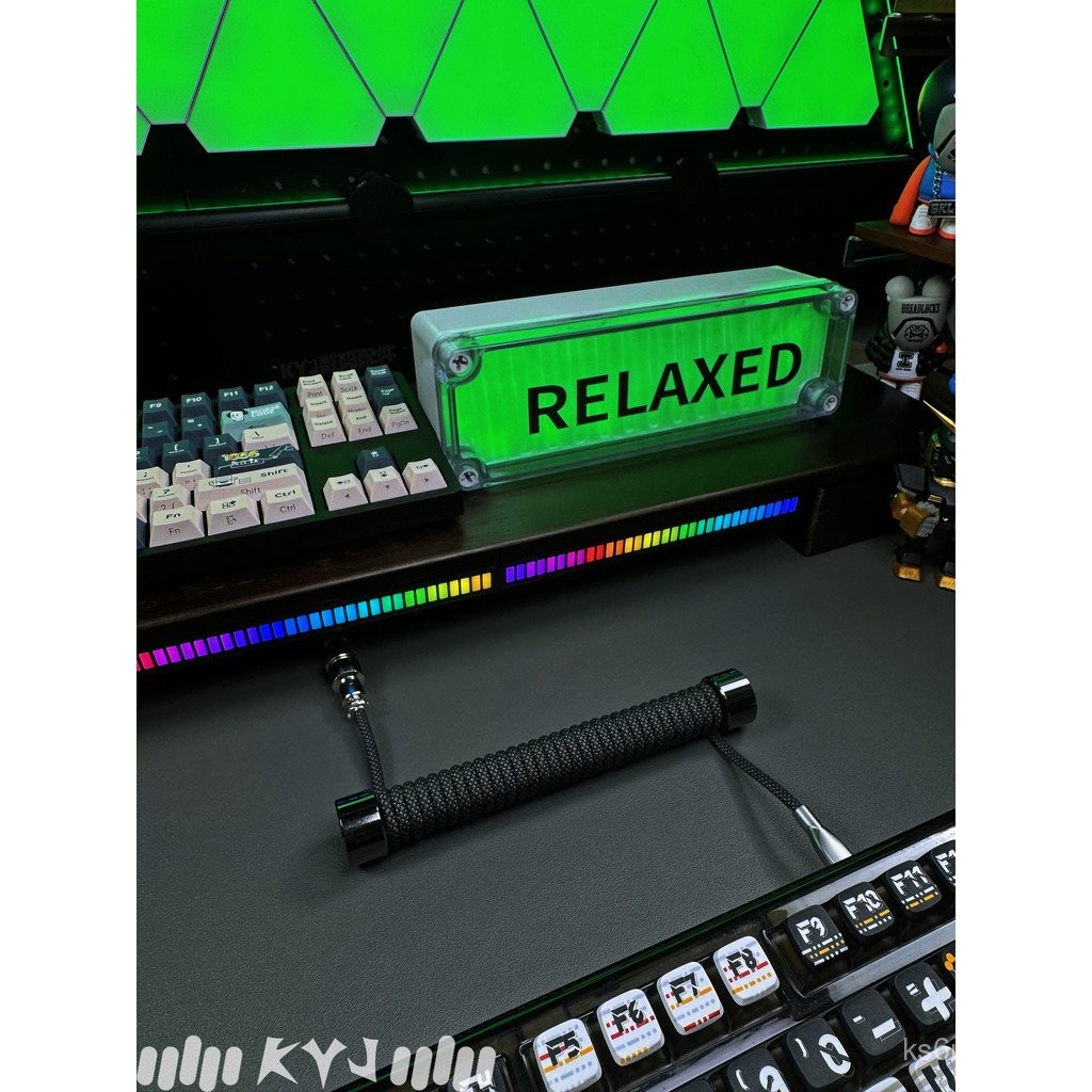 Customizable Mechanical Keyboard Data Cable Stretch Fixed Rod Weight ...