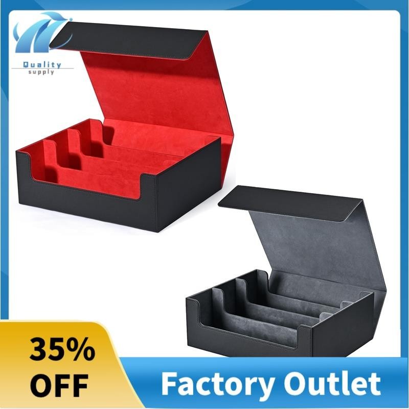 Superb Card Storage Box for Trading Cards, Magnetic Closure Card Holder ...