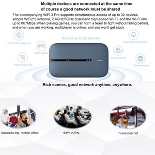 Huawei WiFi 3 Pro 4G/5G Portable Mobile Router E5783-836 300Mbps High Speed 3000mAh Large ...