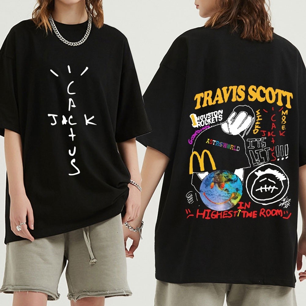 Travis Scott Cactus Jack Astroworld Wish You Were Here Tour Hip Hop T ...
