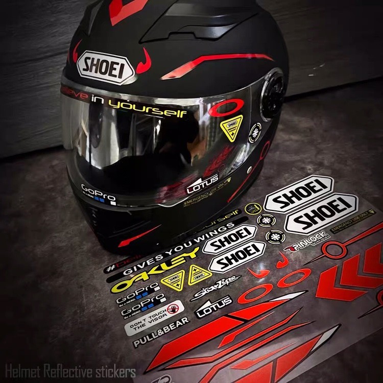 JDM/ vario decals sticker Various Motorcycle Helmet Type Stickers for ...