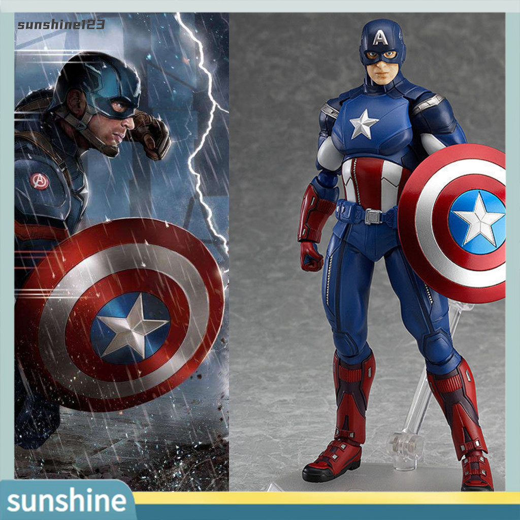 Captain America Model Vivid Expression Collectable Solid Captain ...