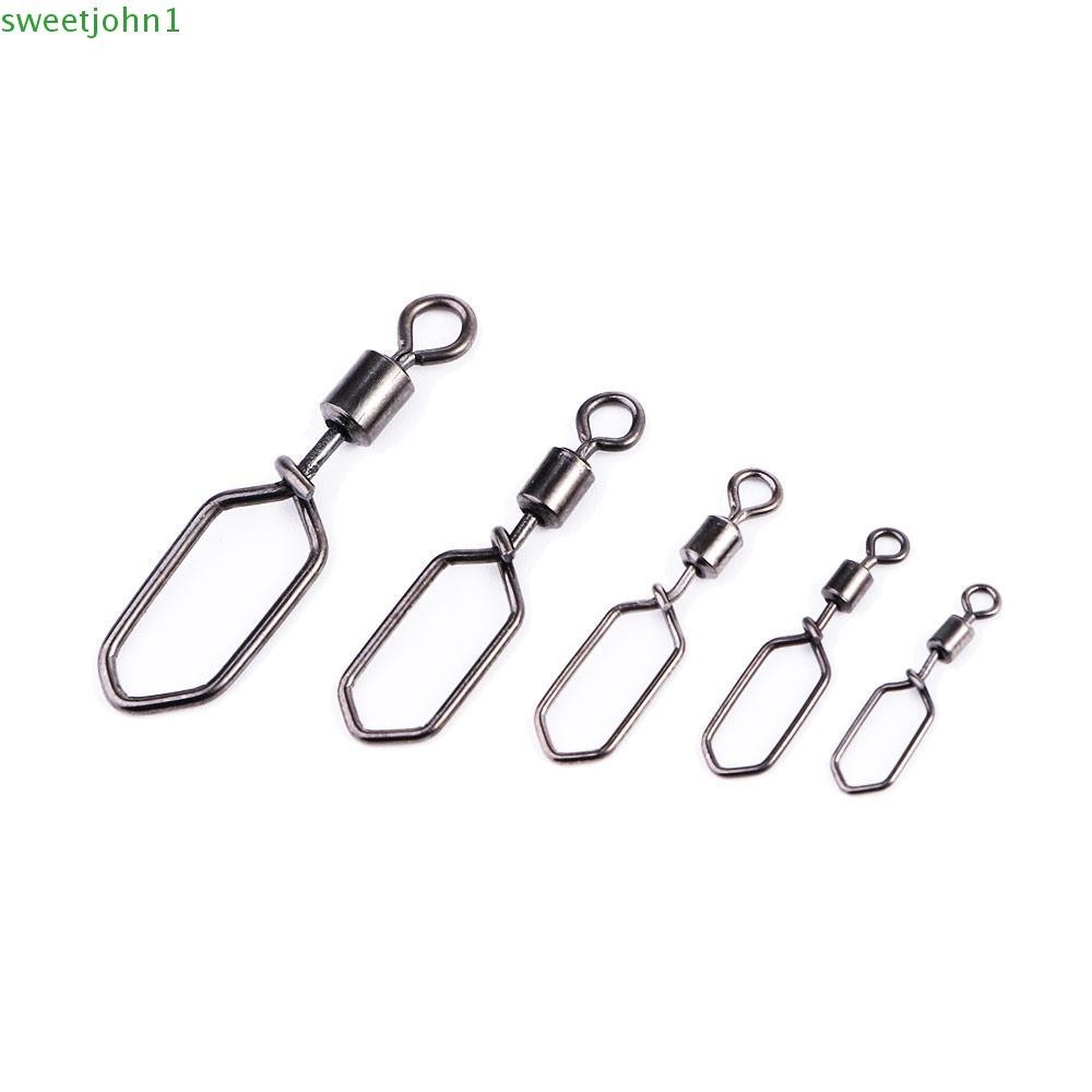 SWEETJOHN Hook Snap Pin High Strength 20pcs Corrosion Resistant Lure ...