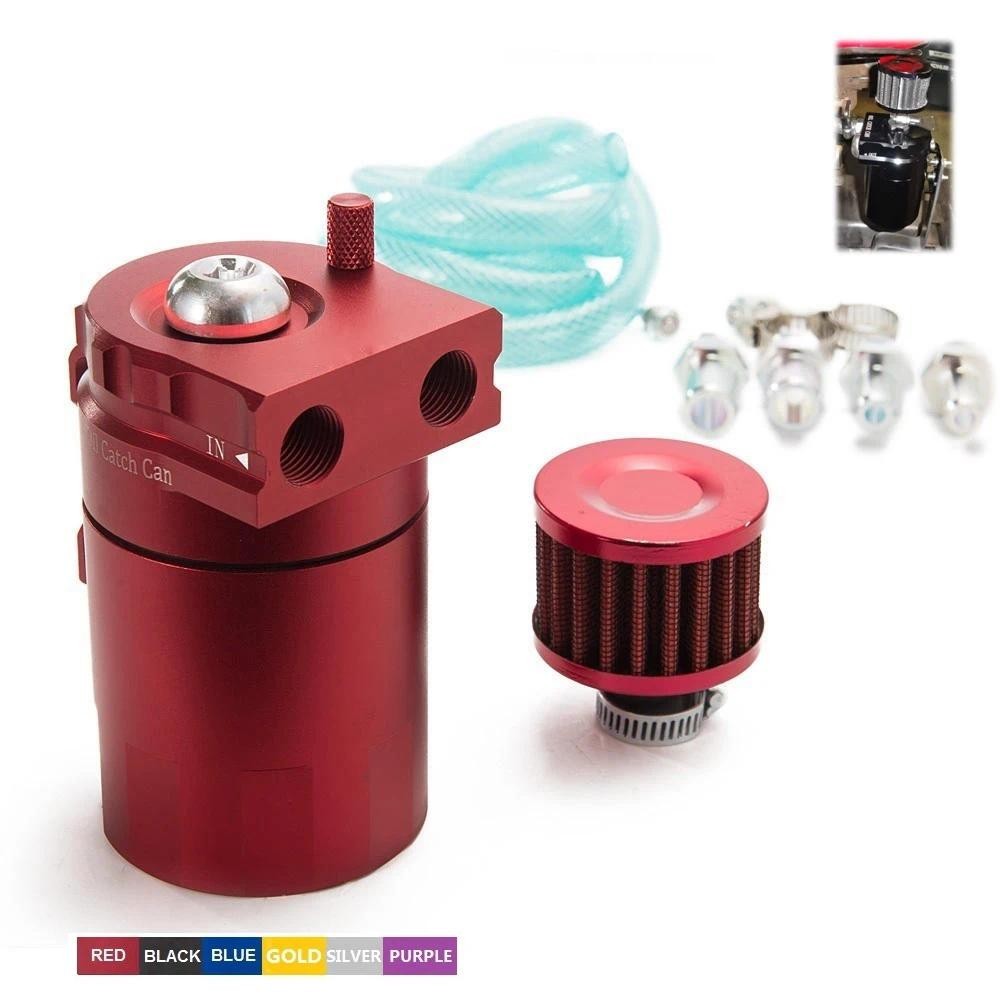 Universal Aluminum Engine Oil Catch Tank With Mini Breather Filter ...