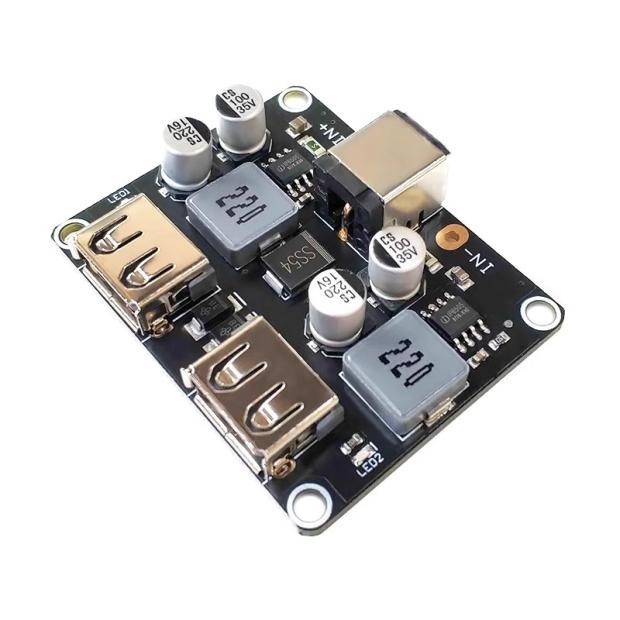 QC3.0 QC2.0 USB DC-DC Buck Converter Charging Step Down Module to Fast Quick Charger Circuit ...