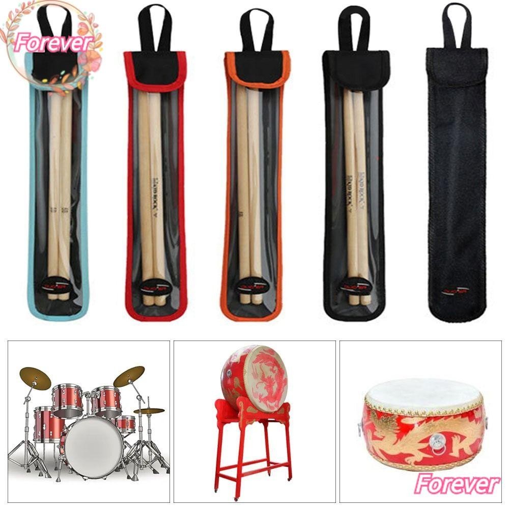 FOREVER Drum Stick Bag Percussion Transparent with Carrying Strap ...