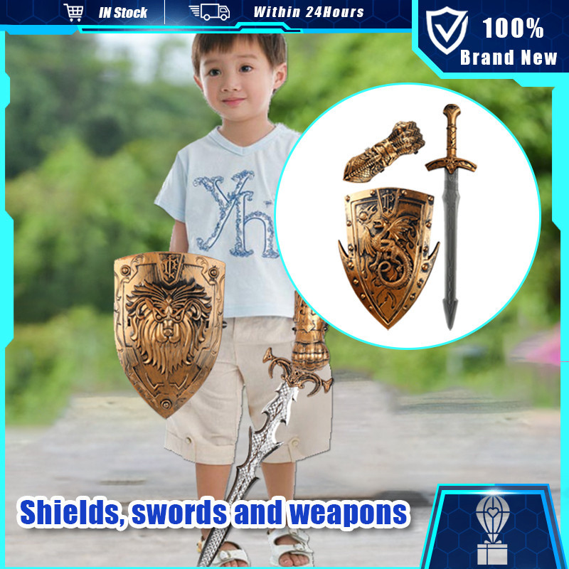 Sword and Shield Toy King & Knights Sword and Shield Set Toy Toys Sword ...