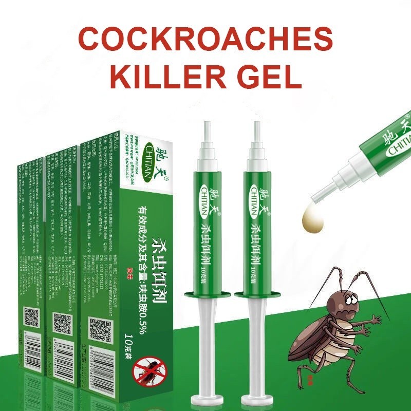 3Pcs Cockroach Killer Gel Powerful Cockroach Killer Repellant for House ...