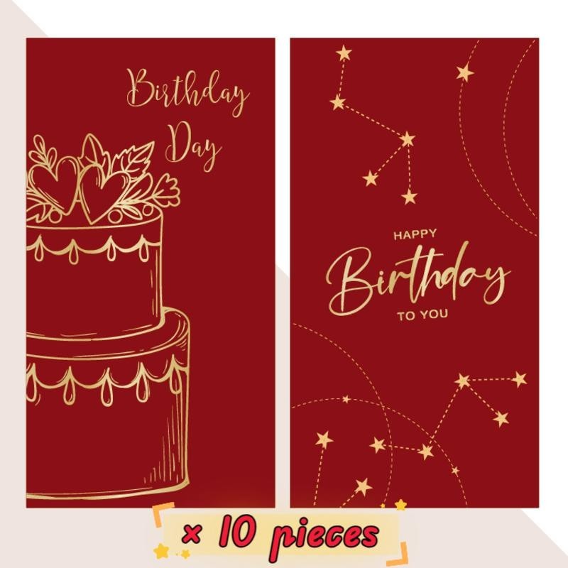 Birthday Red Packet 2024 Money Envelope Money Packet Happy Birthday ...