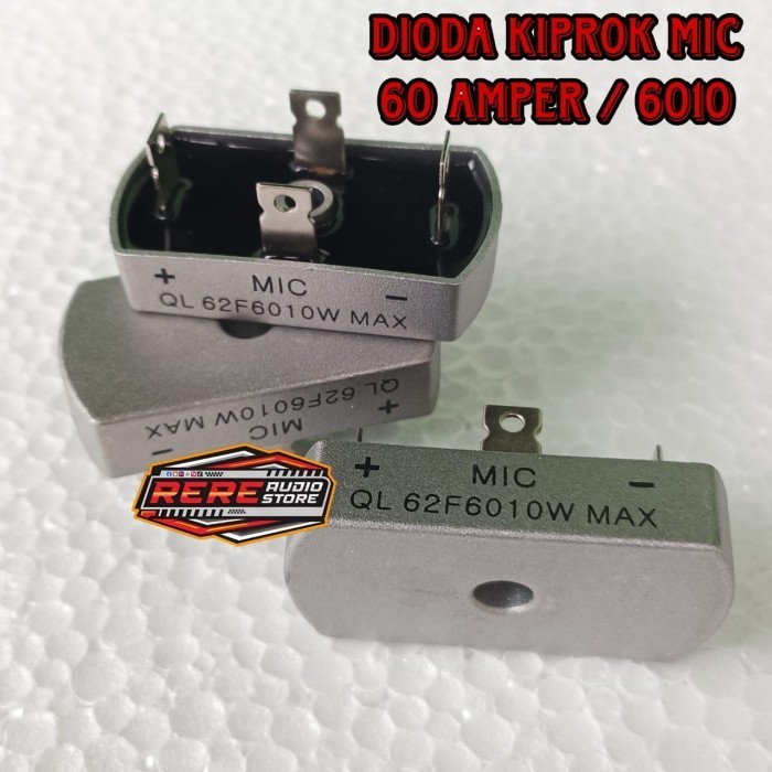 Kiprok Diode 60A / Diode Bridge 60 Amper Brand MIC 62F 6010 Original ...