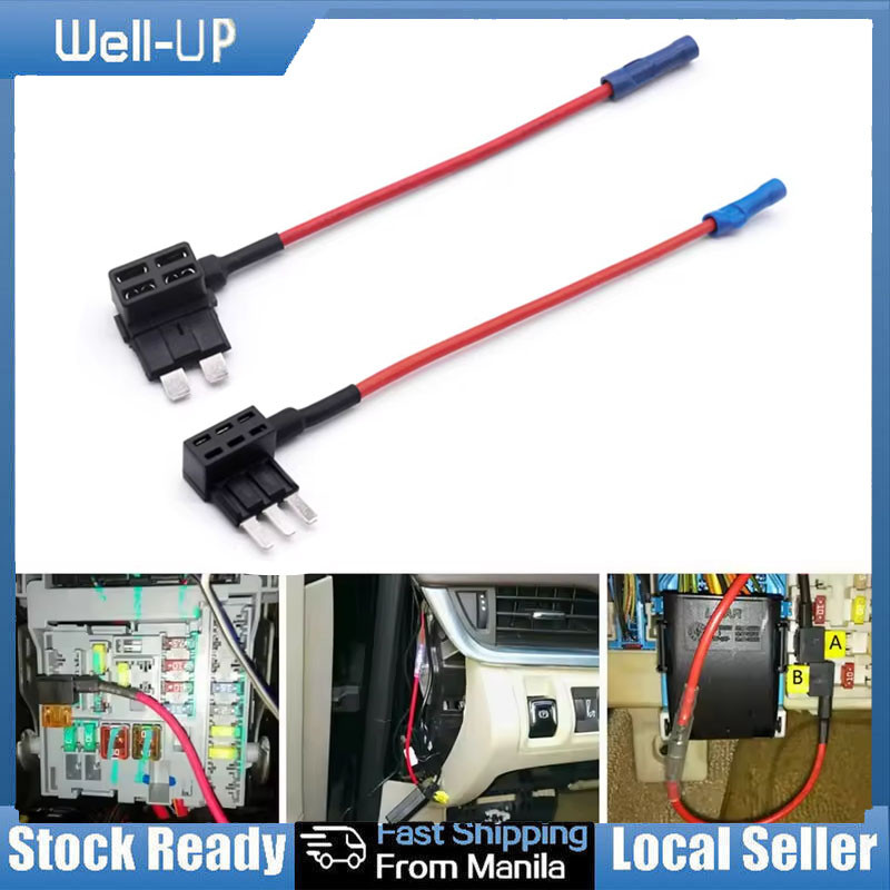 Car Mini Fuse Box Circuit Adapter ATM Blade Fuse for Car Van Motorcycle ...