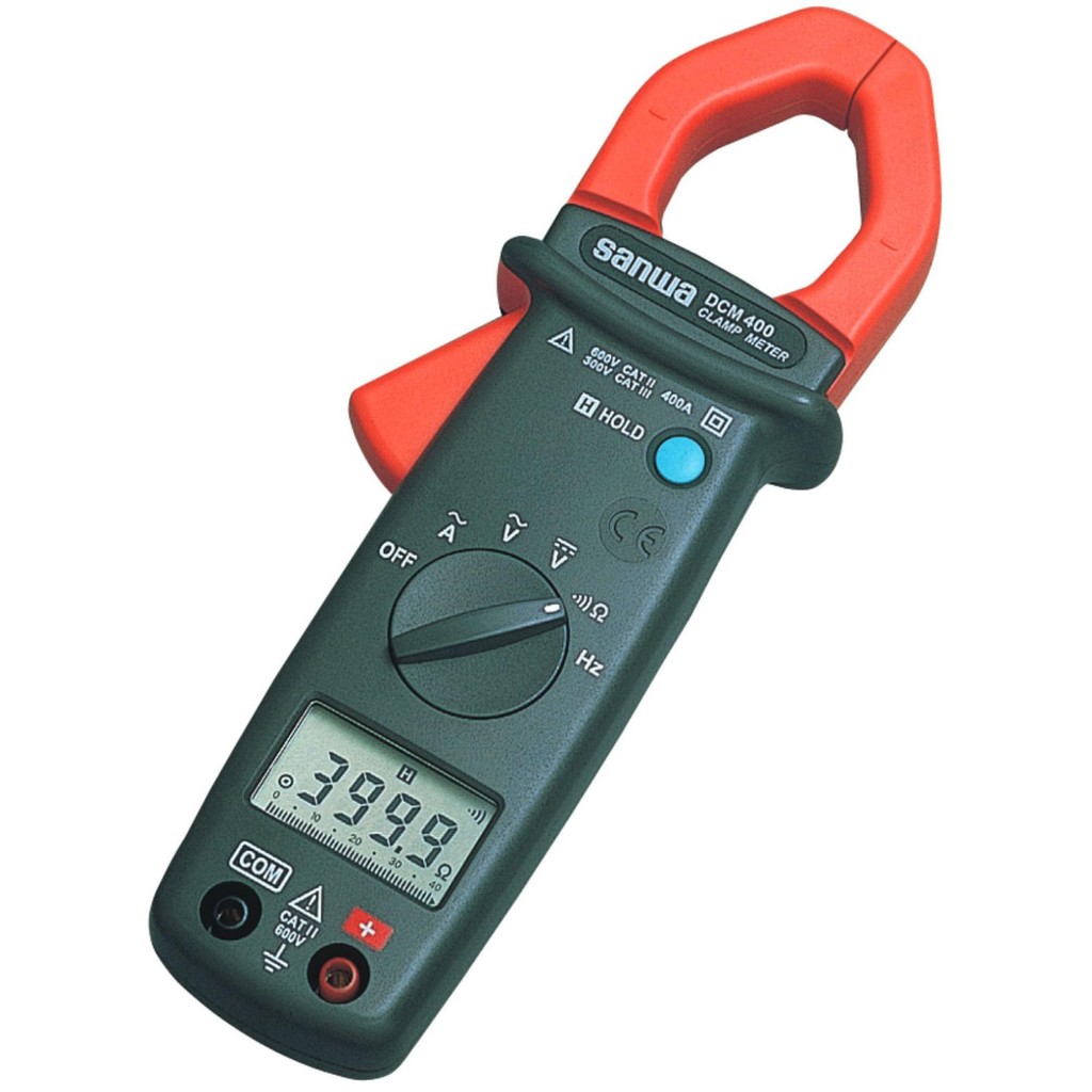 Sanwa Electric Meter Sanwa Clamp Meter DCM-400 Clamp Diameter/Conductor ...