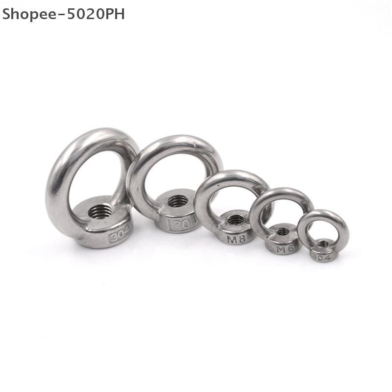 # Hardware # M5/M6/M8/M10/M12 304 Stainless Steel Lifting Eye Nut Ring ...