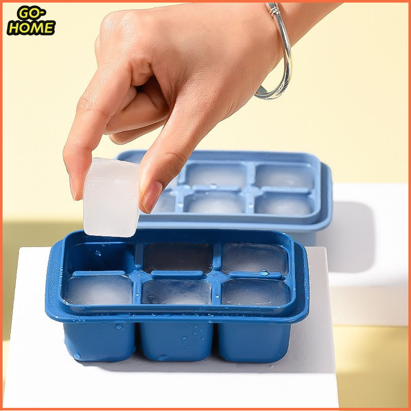 【GO⚡】Ice Box Plastic Ice Lattice Mold Sealed Mini Ice Block Mold With ...