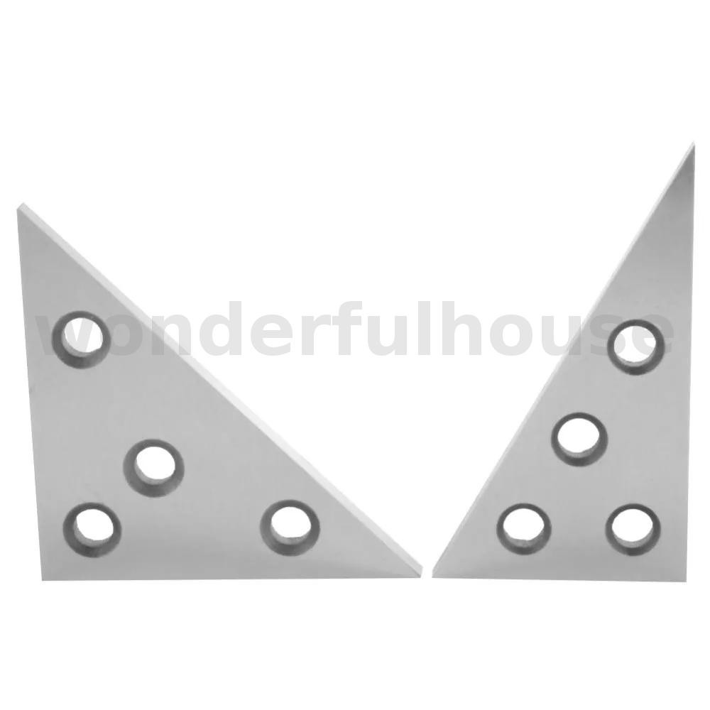 Wonderful 2PCS Solid Angle Plates Set 30-60-90 & 45-45-90 Degrees ...