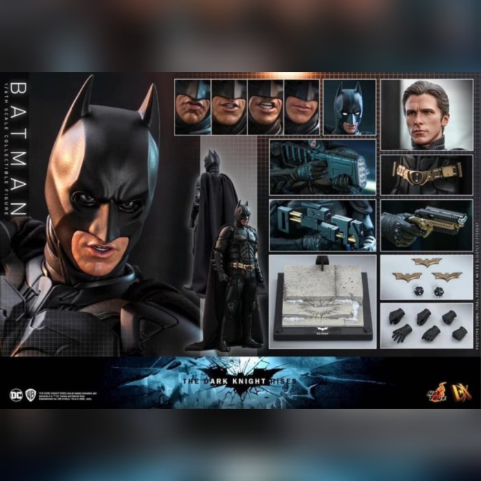 Hot Toys DX19 Batman TDKR The Dark Knight Rises | Shopee Philippines