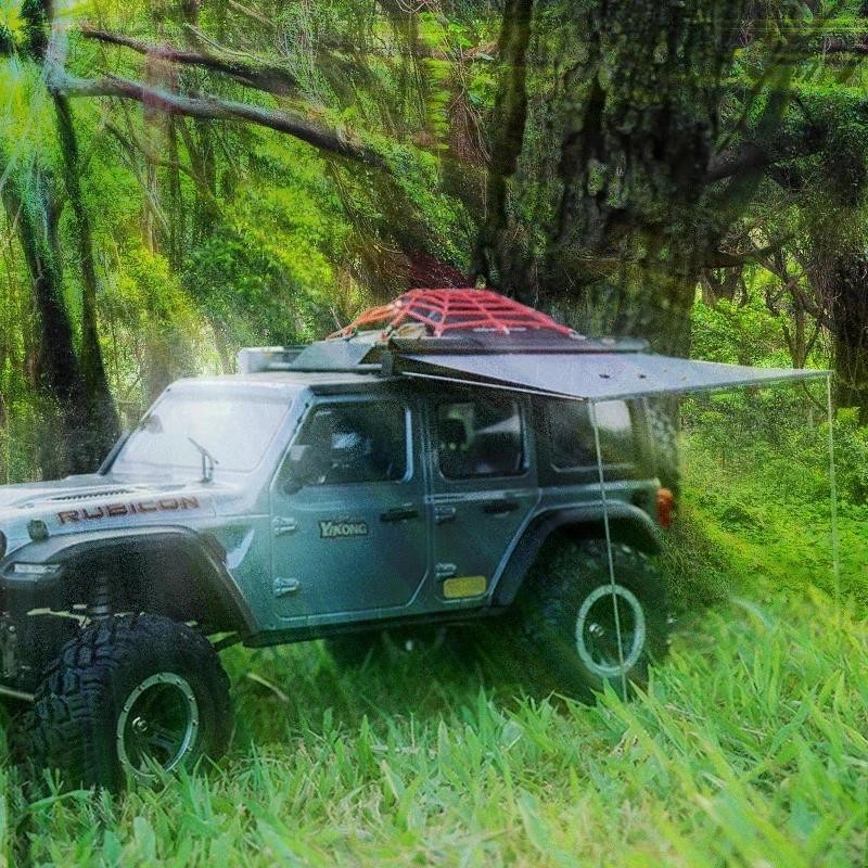 RC Car Side Roof Top Tent Shade Awning Rain Canopy Sunshade Camping ...