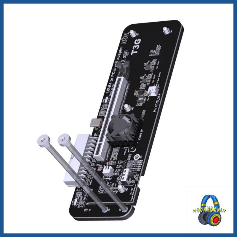 Moon USB4 To PCIe Expansion Adapter ADT UT3G External GPU Dock 40Gbps ...