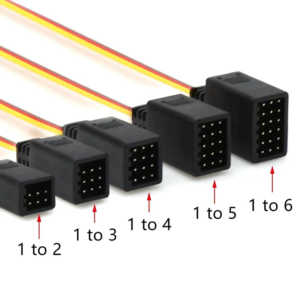 RC Y line Length 350mm Remote Control Cable Servo Fan Extender Wire for ...