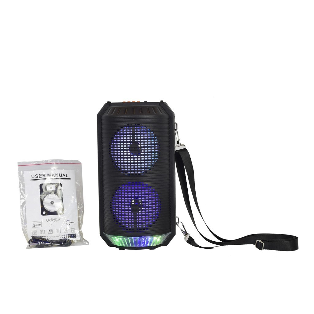 Double 4 inch mini boombox 2 Bazooka Speaker Wireless party box ...