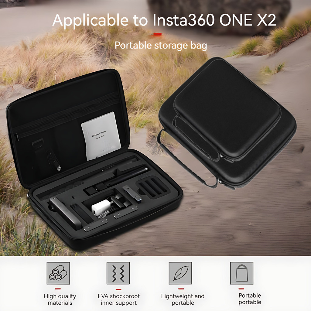 Carrying Bag For insta360 X2 X3 X Panoramic Camera Storage Case Handbag ...